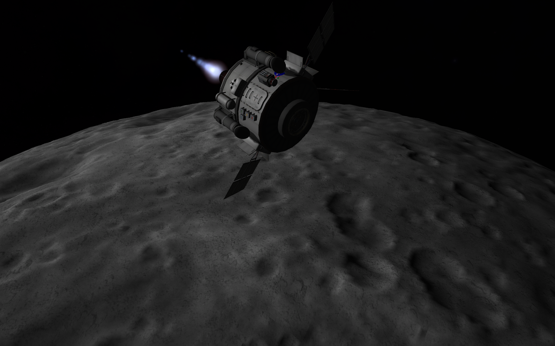 Year 4, Day 344 (Unity Space Station Mun Landing!) | Kerbal States ...