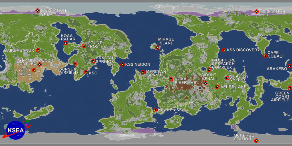 Maps | Kerbal States | Kerbin Space Exploration Administration