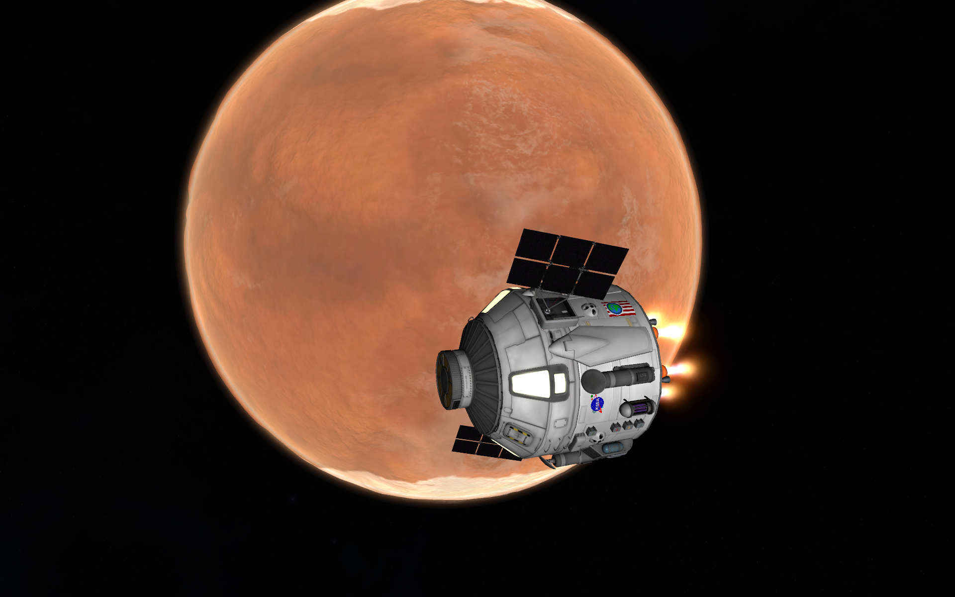 Super Duna Lander Arrives At Duna! | Kerbal States | Kerbin Space ...