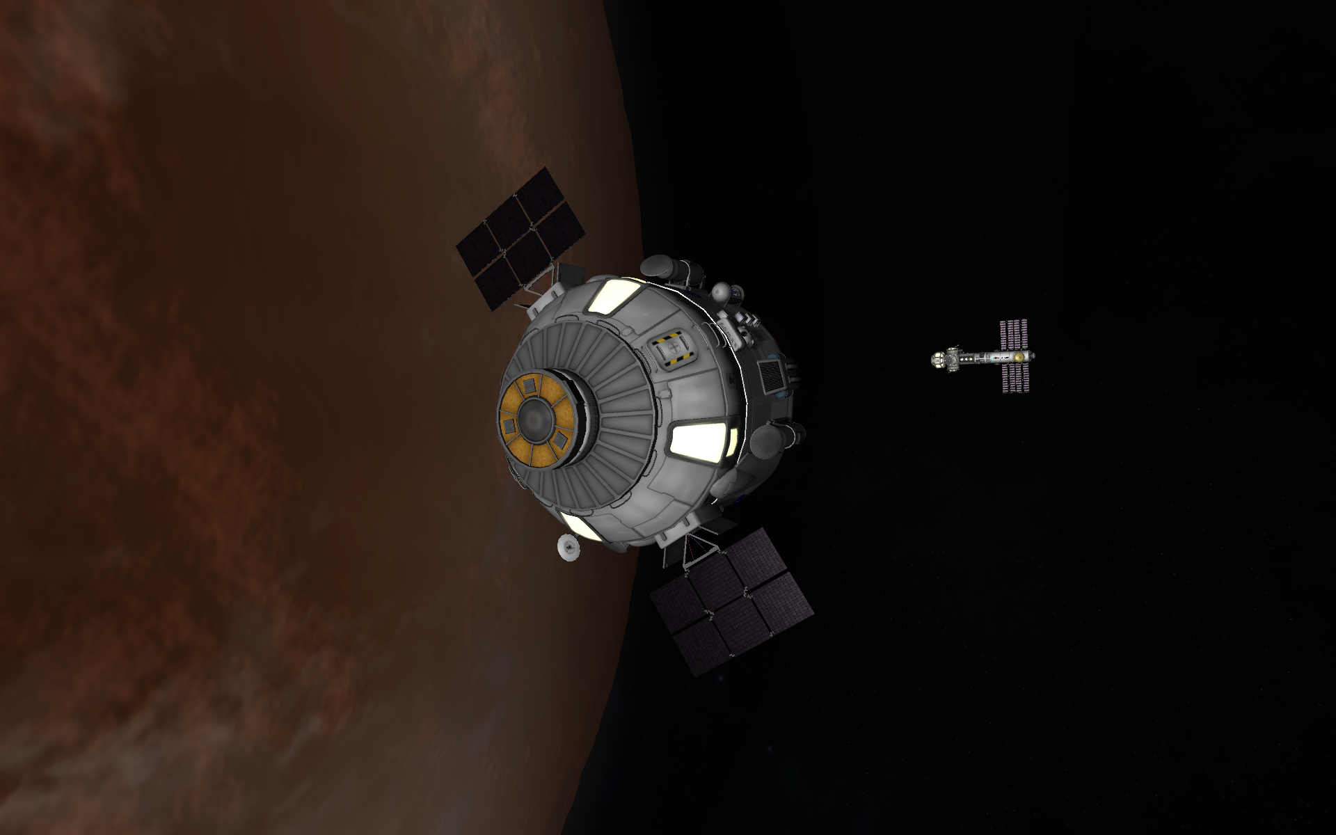 Super Duna Lander Arrives At Duna! | Kerbal States | Kerbin Space ...