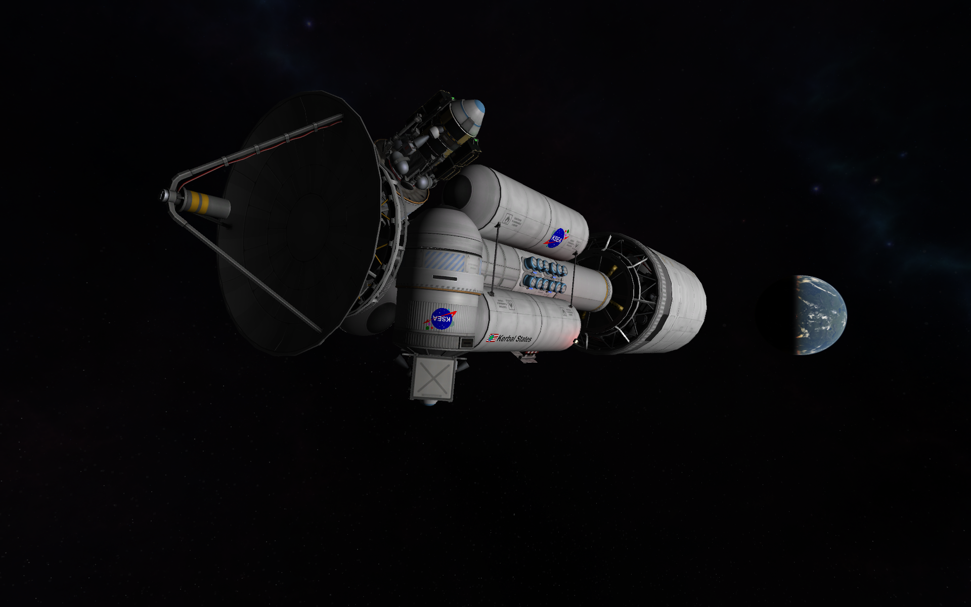 Year 9, Day 30 (Pathfinder 3 Leaves for Jool!) | Kerbal States | Kerbin ...