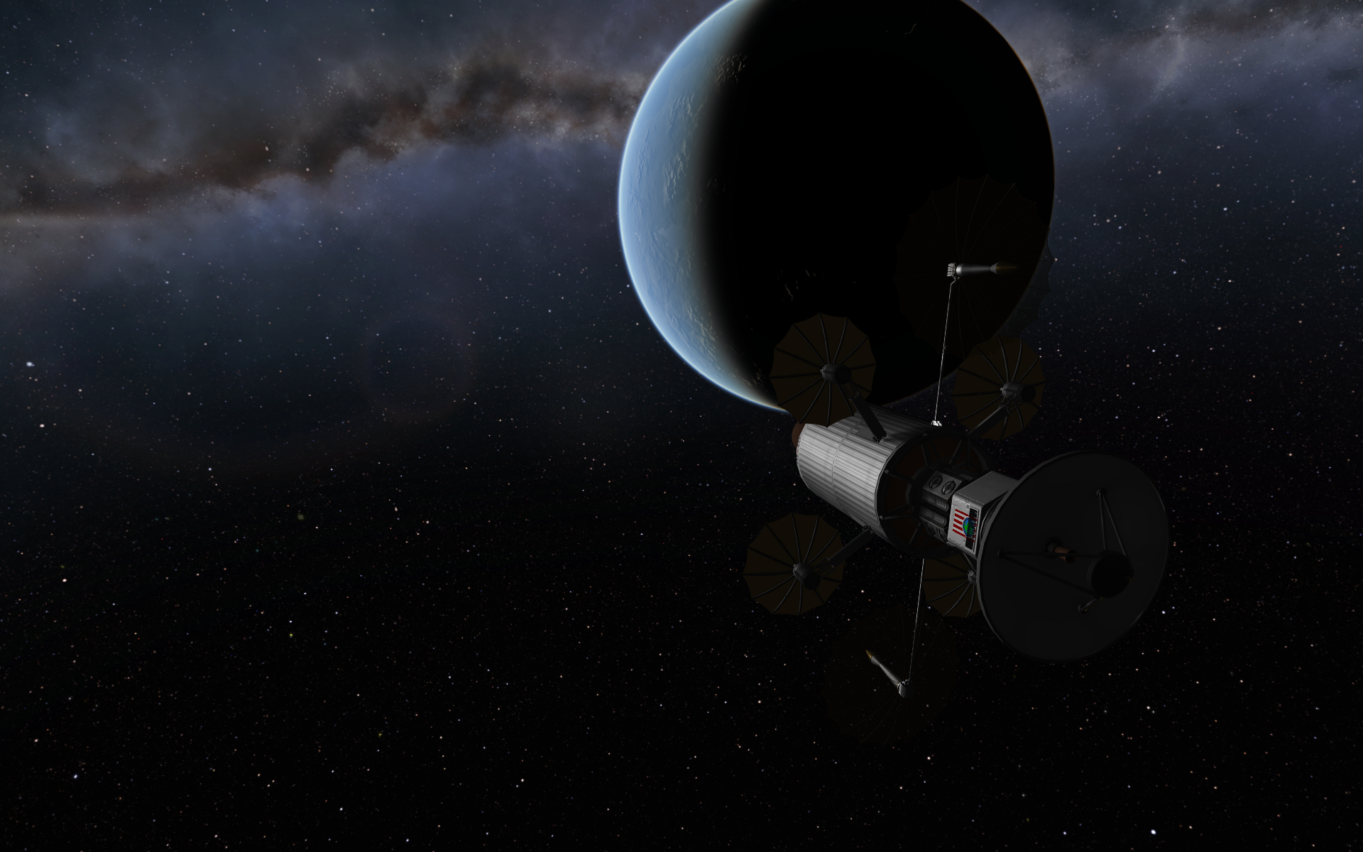 Year 18, Day 270 (Moho Relay Probe Leaves for Moho!) | Kerbal States ...