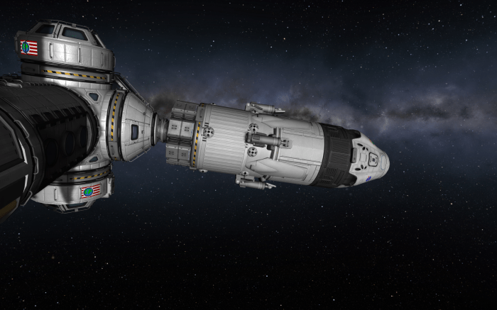 Year 19, Day 66 (Advanced Duna Lander Arrives at Duna, Docks with Duna ...