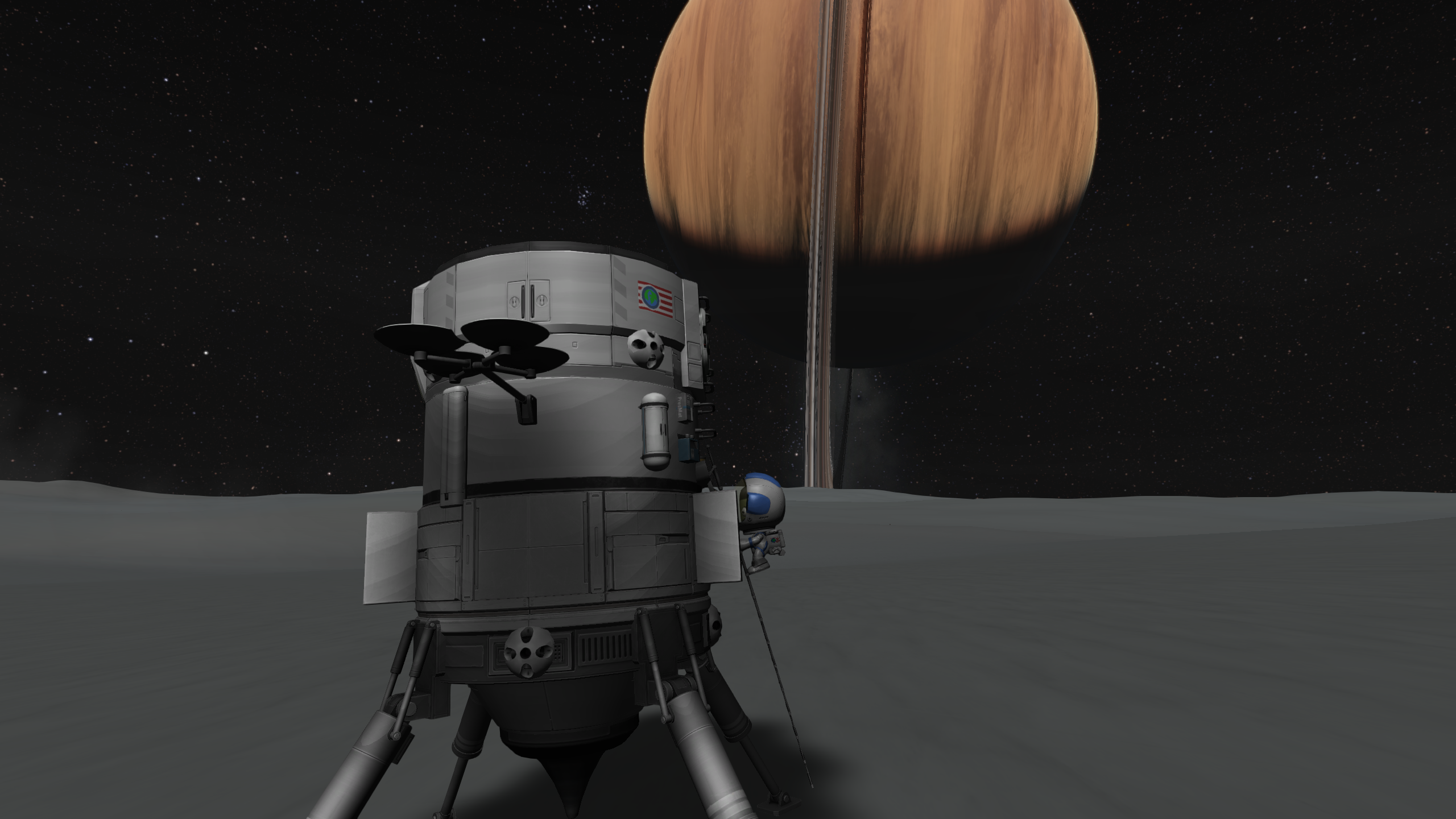 Year 22, Day 147 (DSV-3 Crew Explores Sarnusian Moon of Eeloo ...