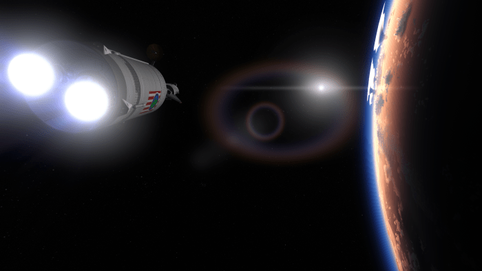 Year 23, Day 202 (2nd Laythe Spaceplane Resolute Arrives at Jool ...